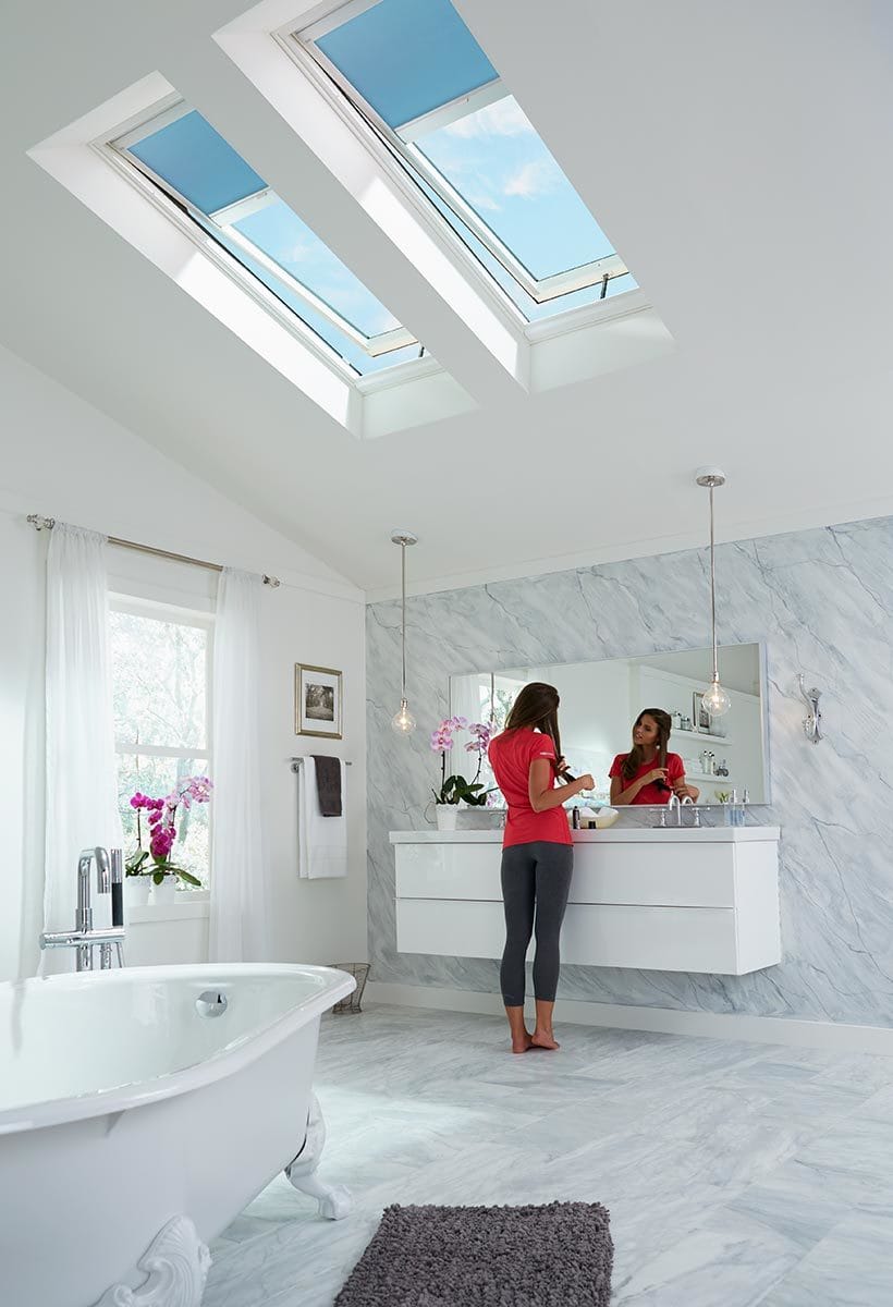 Vented Bathroom Skylight | Lighting, Odor & Moisture Control Vented Bathroom Skylight | Lighting, Odor & Moisture Control